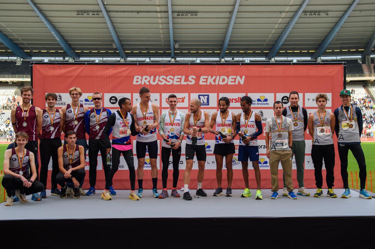Brussels Ekiden: Mannen CABW en vrouwen RFCL pakken de titel - Atletiek ...