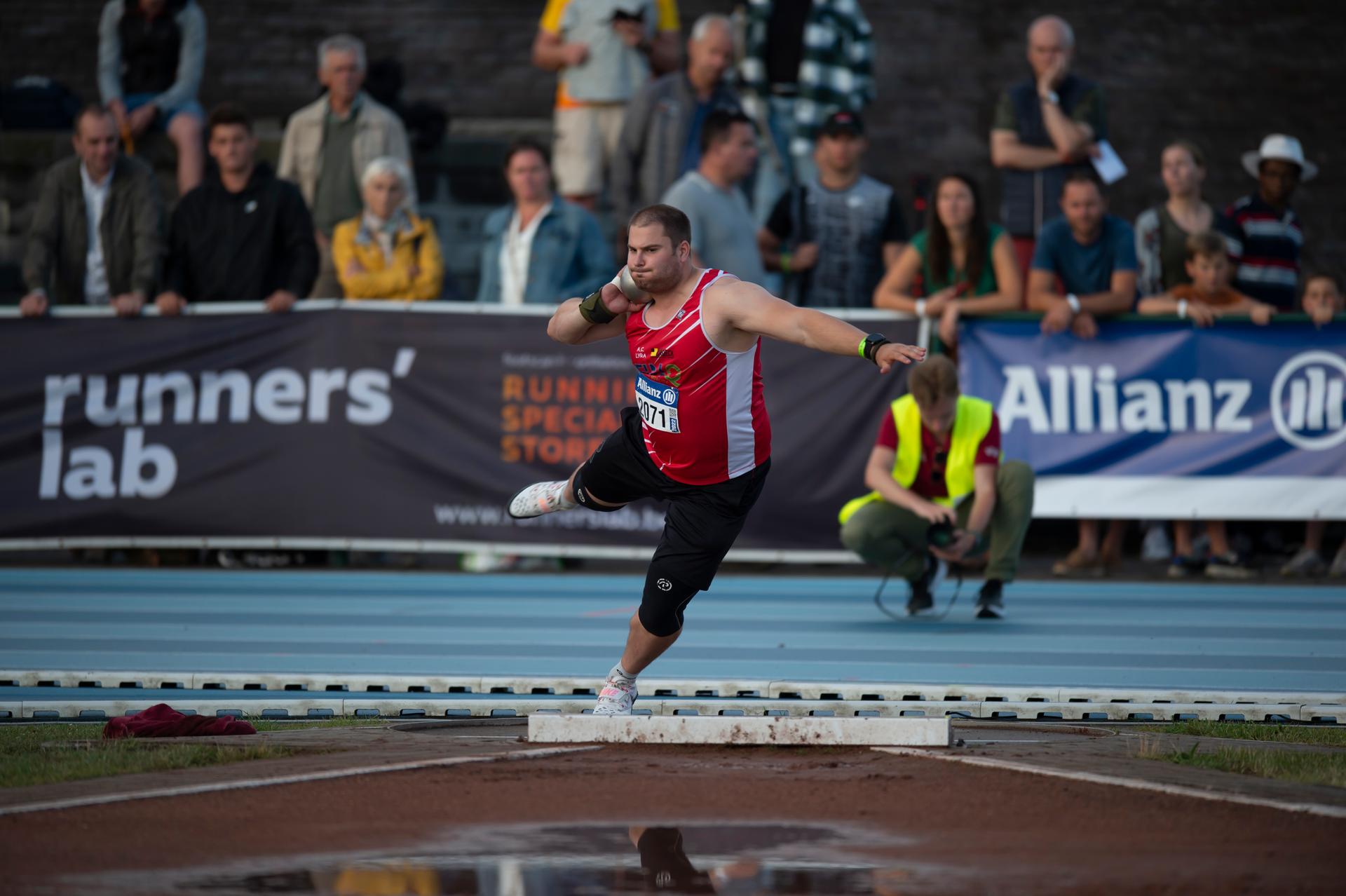 Matthias Quintelier stopt met kogelstoten - Atletiek Vlaanderen