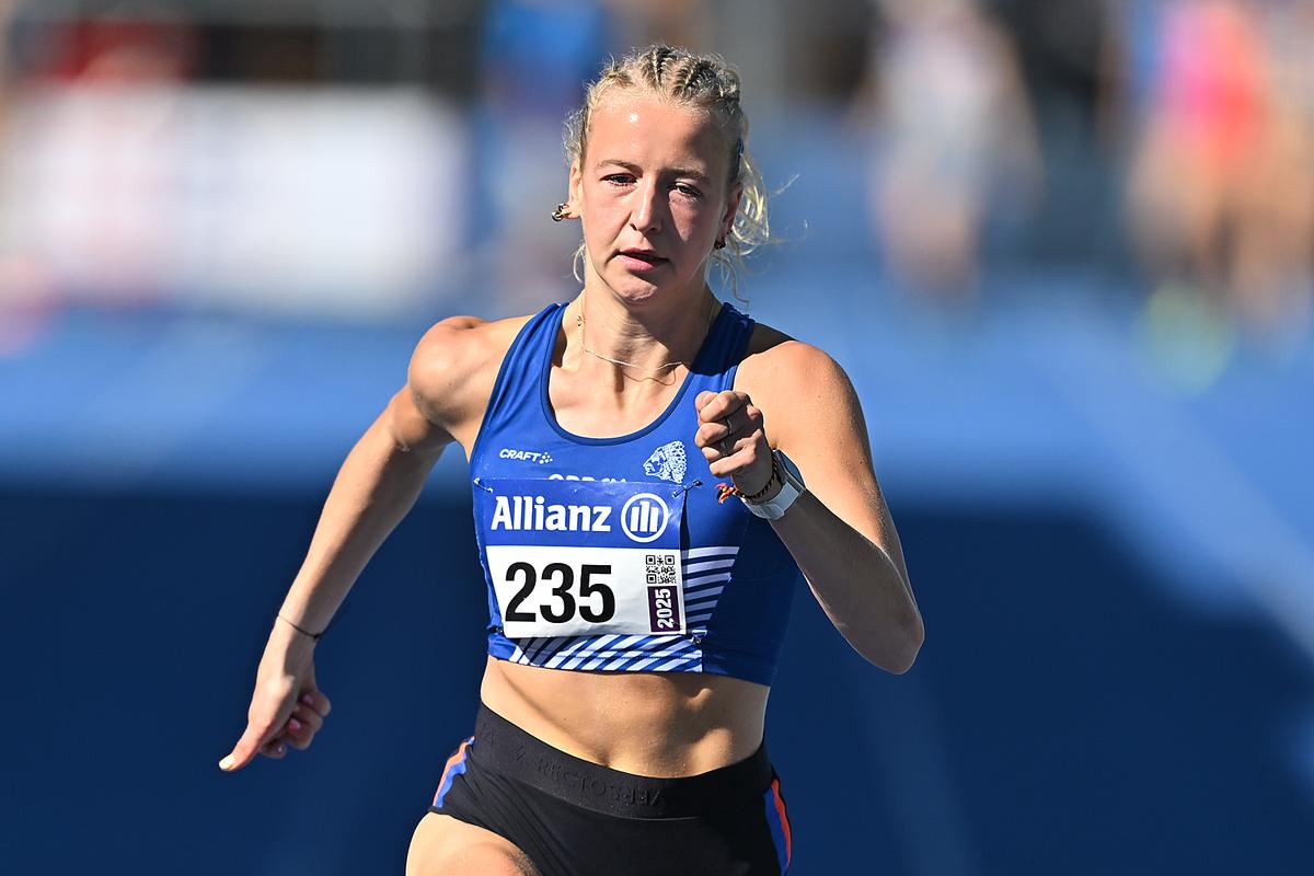 BK juniores en beloften: Robbe Van Hoorde en Camille Sonneville absolute uitblinkers - Atletiek ...