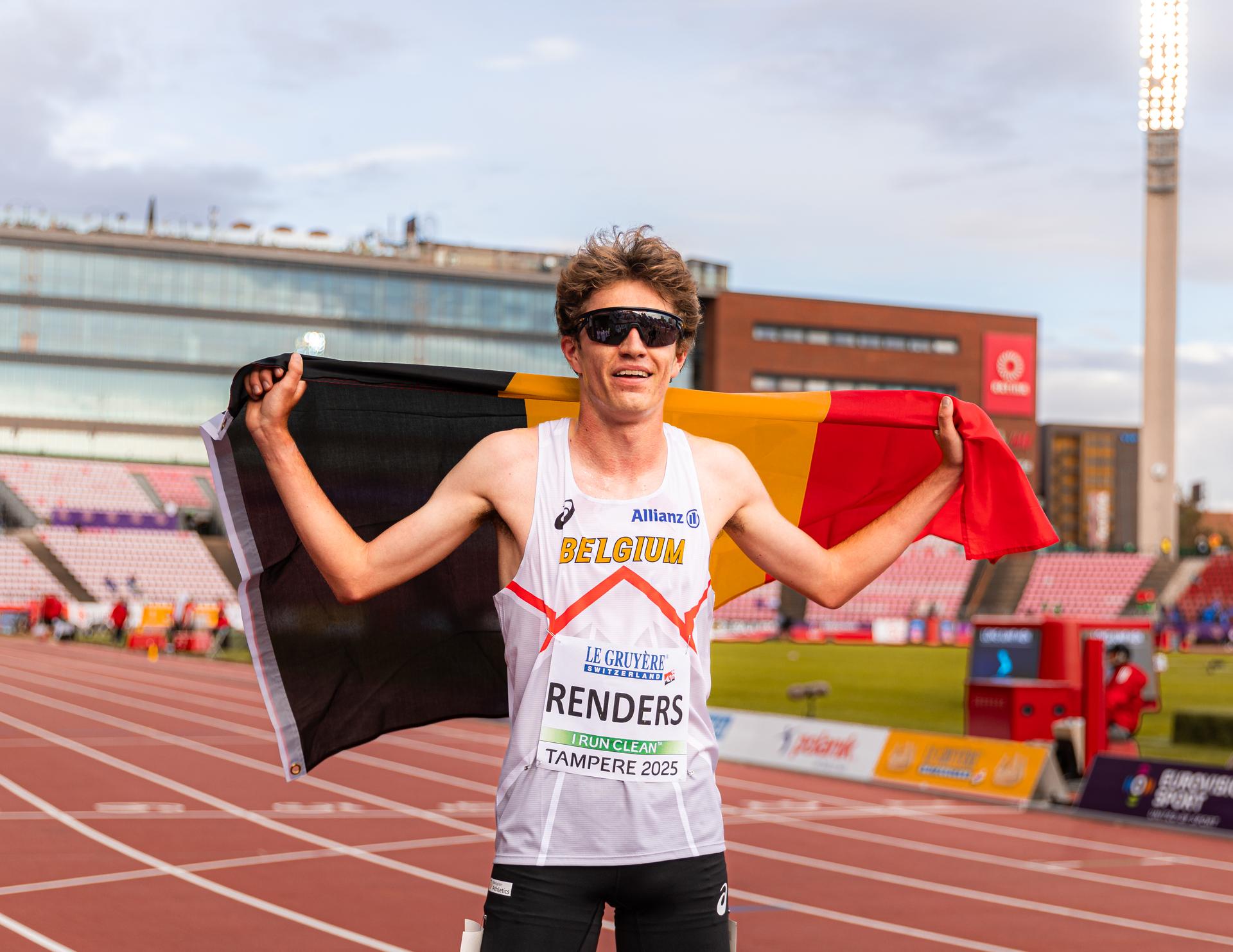 EK juniores dag 2: Willem Renders Europees kampioen 5000m! - Atletiek ...