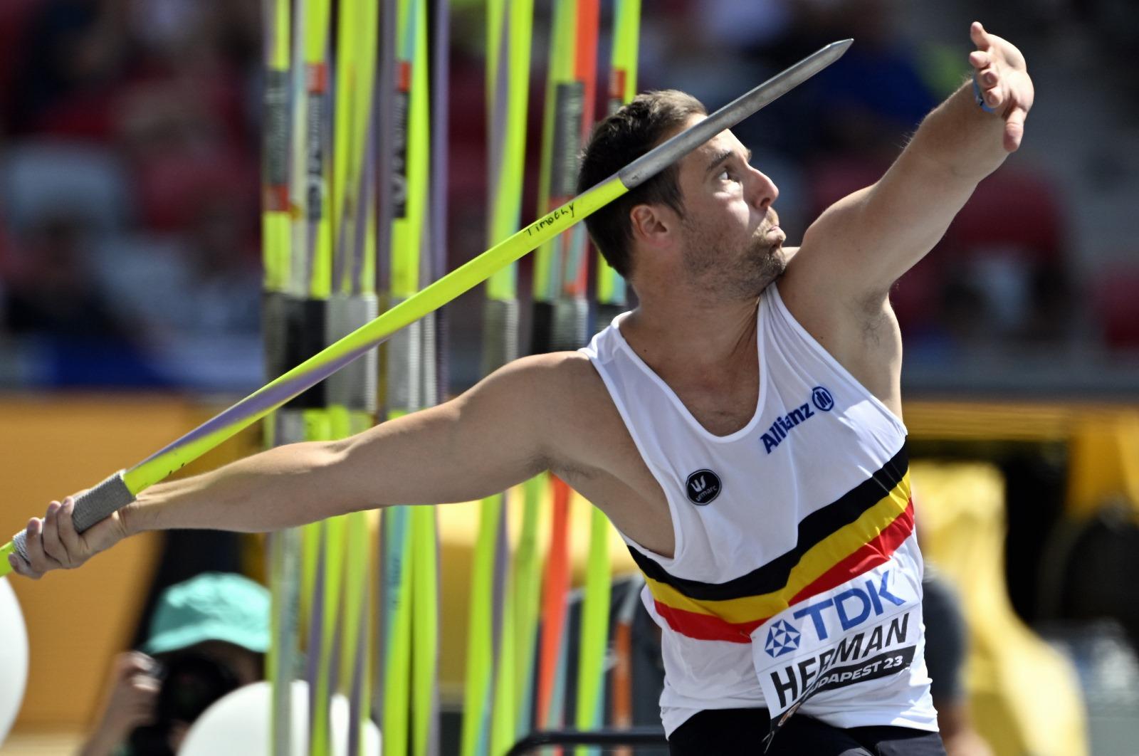 WK dag 7: Timothy Herman als eerste Belg ooit naar speerwerpfinale ...