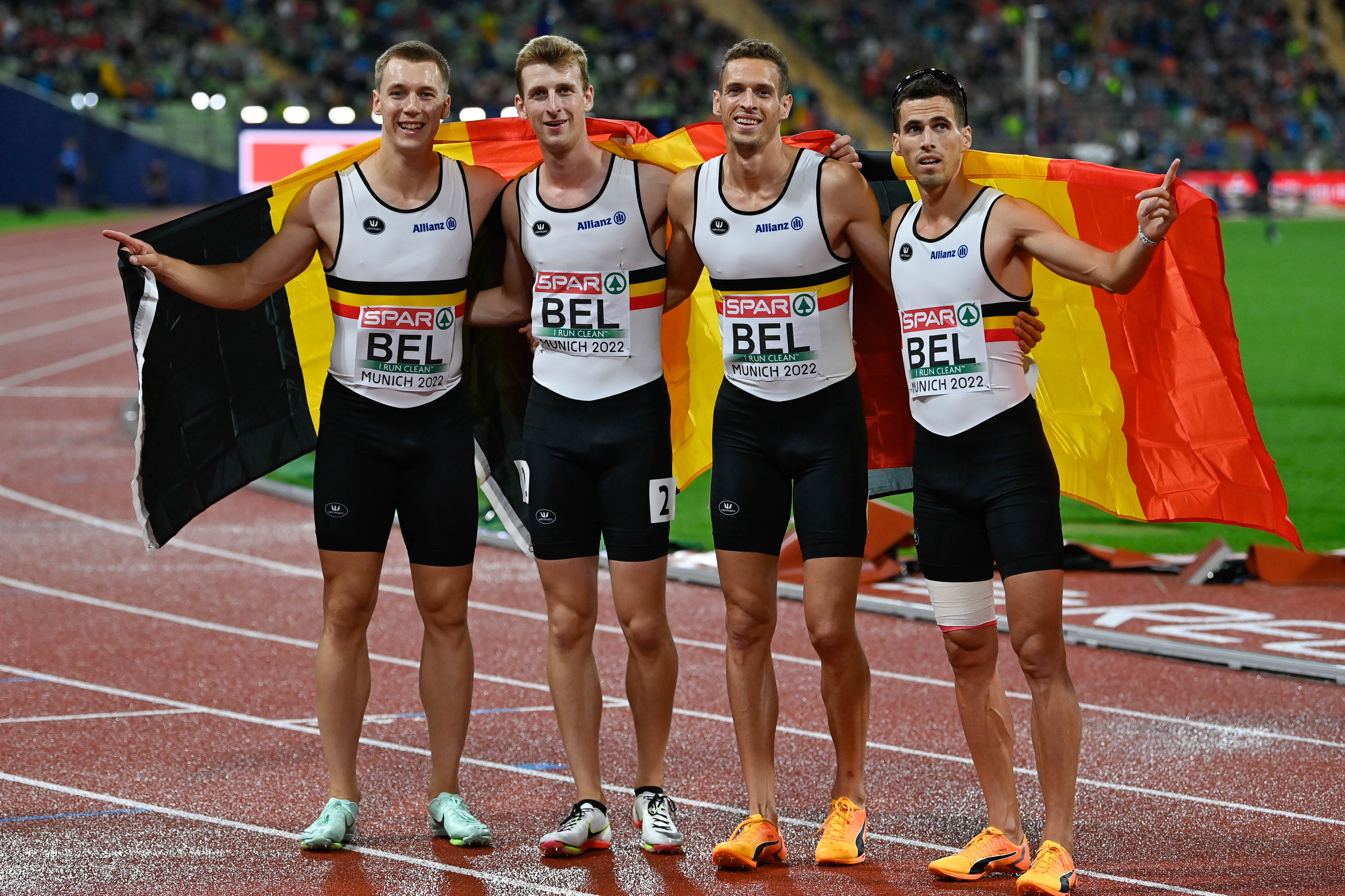 EK dag 6: Belgian Tornados stormen naar zilver - Atletiek Vlaanderen