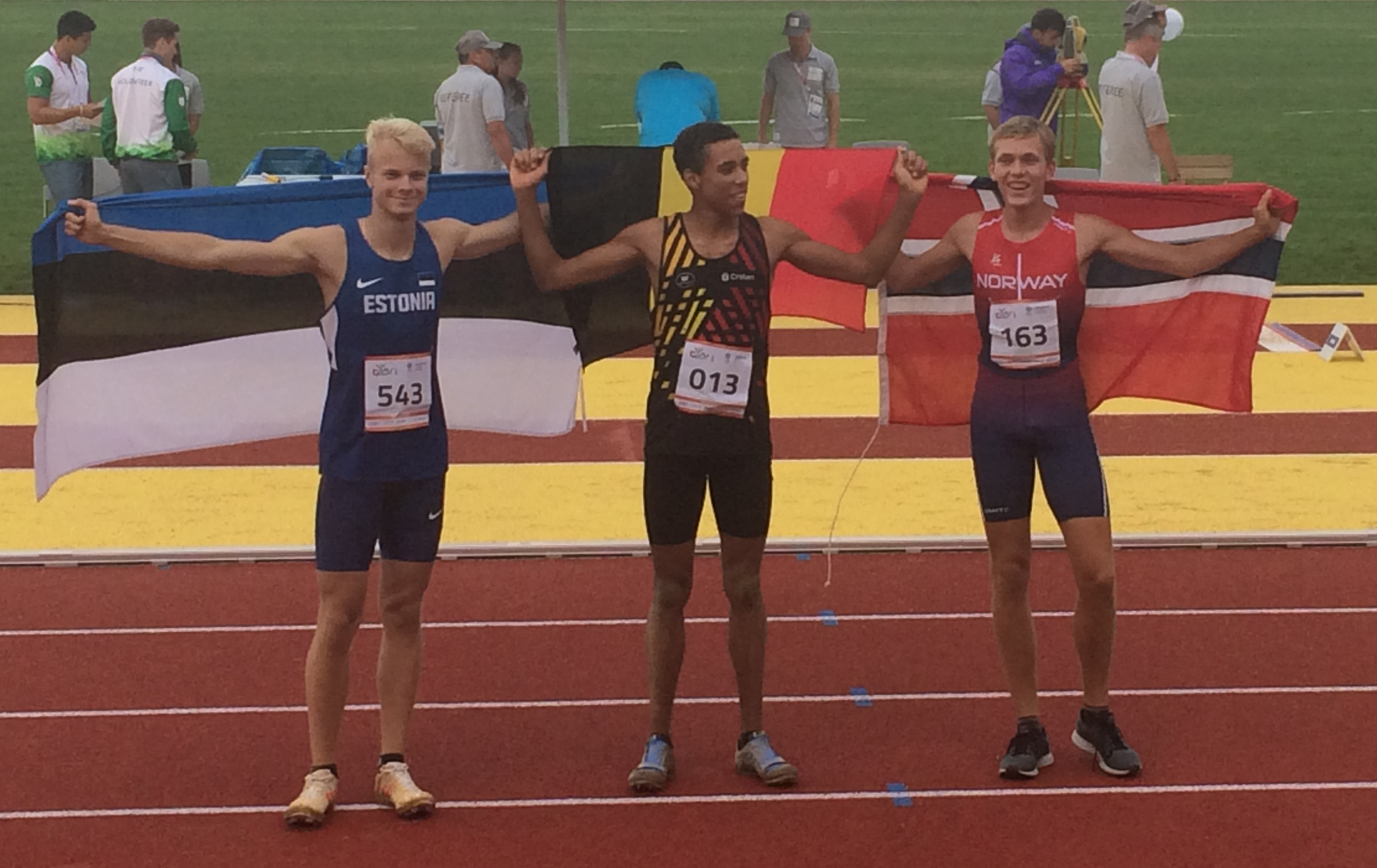 EYOF: Daniel Segers bevestigt favorietenrol met goud ! - Atletiek ...