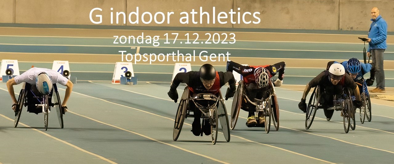 G indoor athletics - Atletiek Vlaanderen
