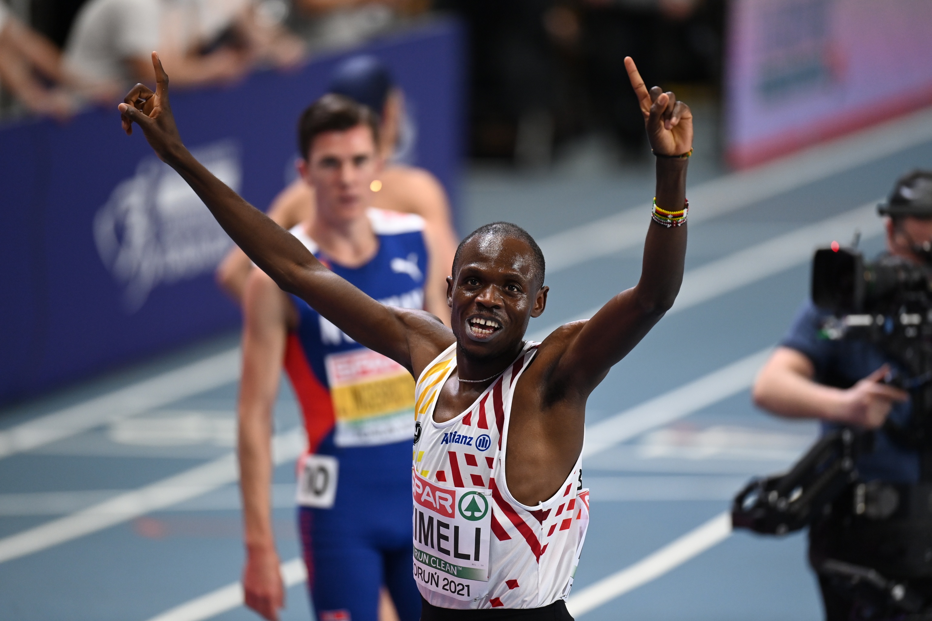 Isaac Kimeli met zilver op 3000m - Atletiek Vlaanderen