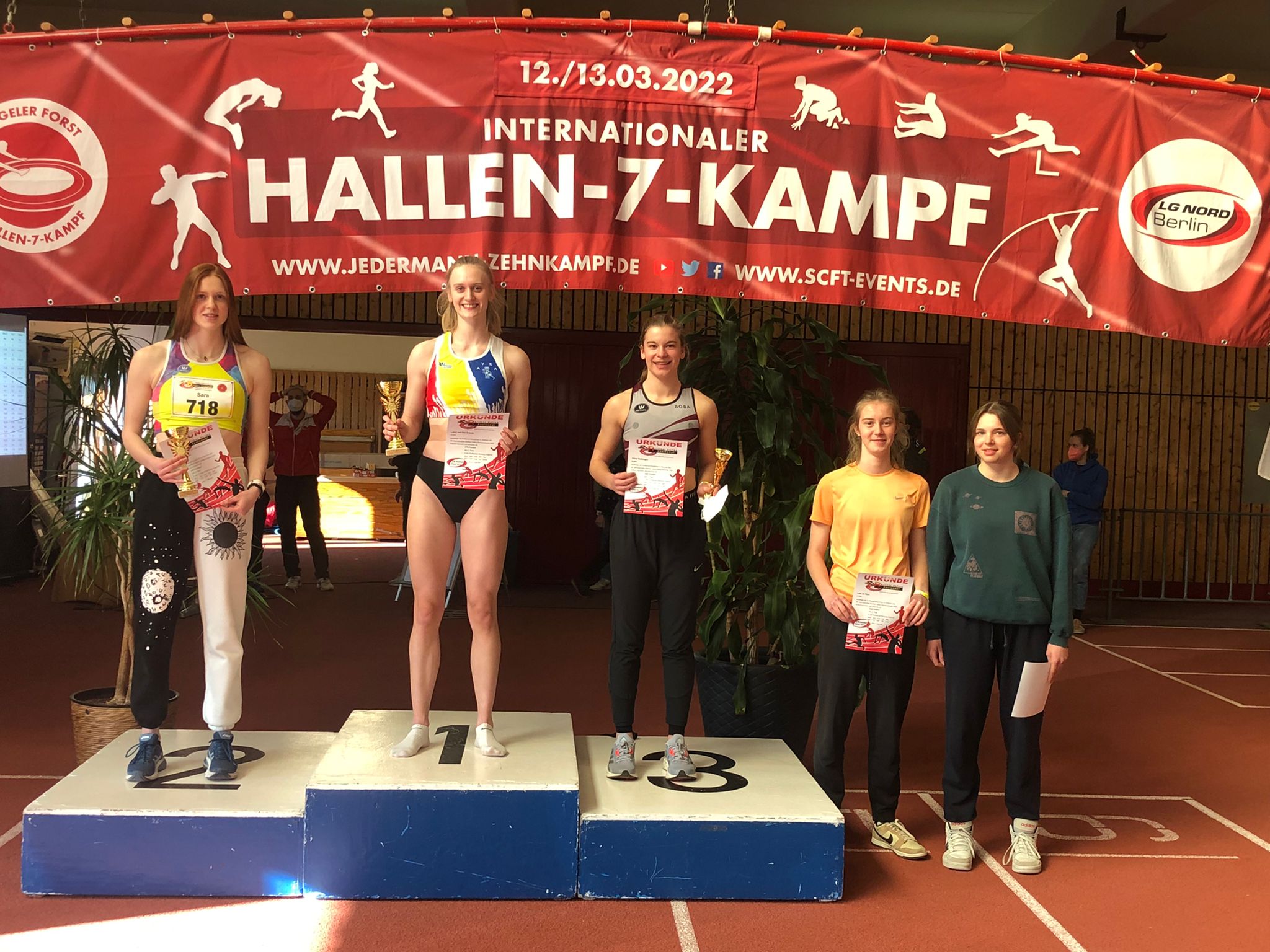 Atleten meerkamp programma sterk in Berlijn - Atletiek Vlaanderen